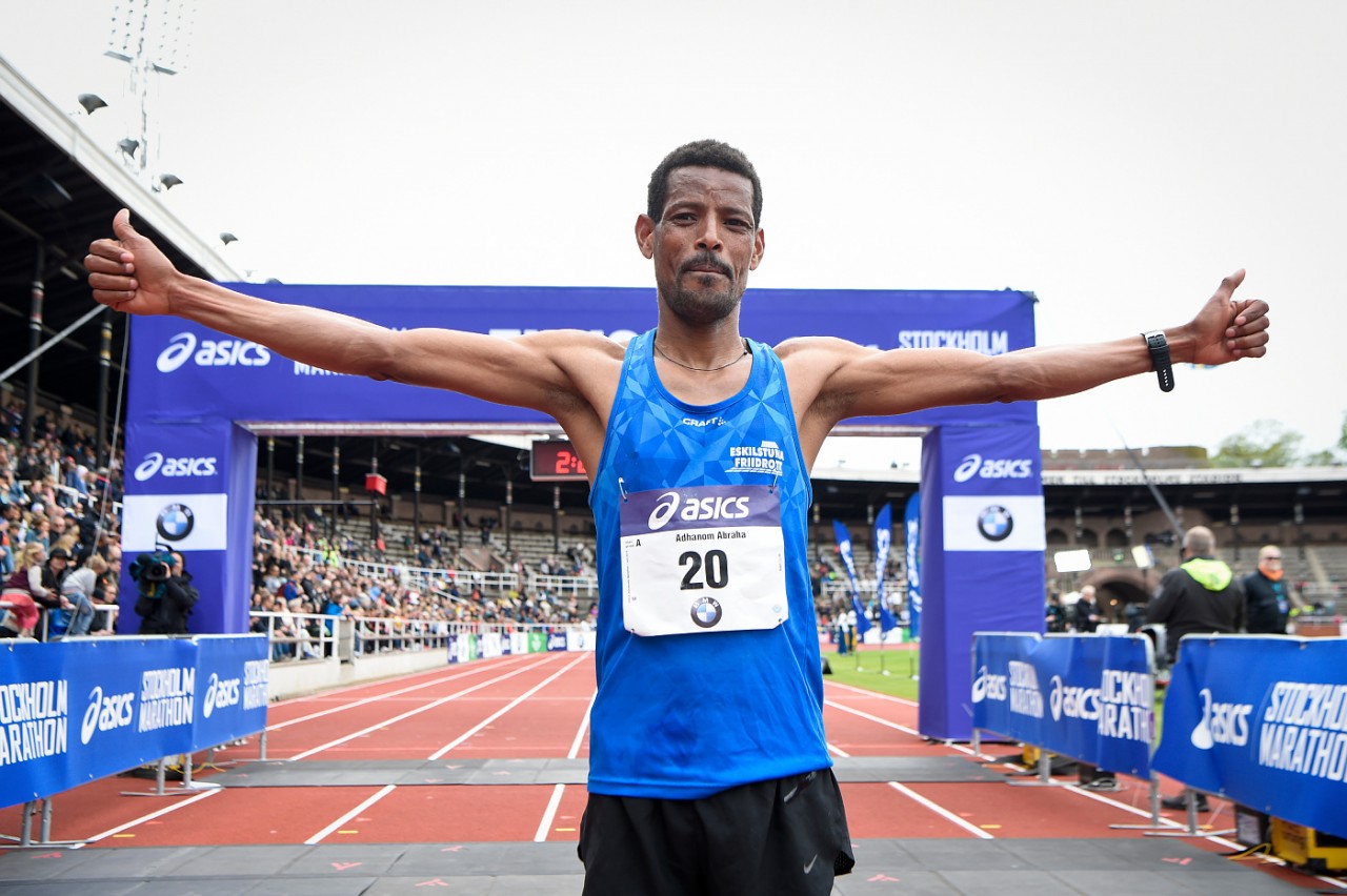 Bästa SM-guldtiden på 20 år av Adhanom Abraha i ASICS Stockholm ...