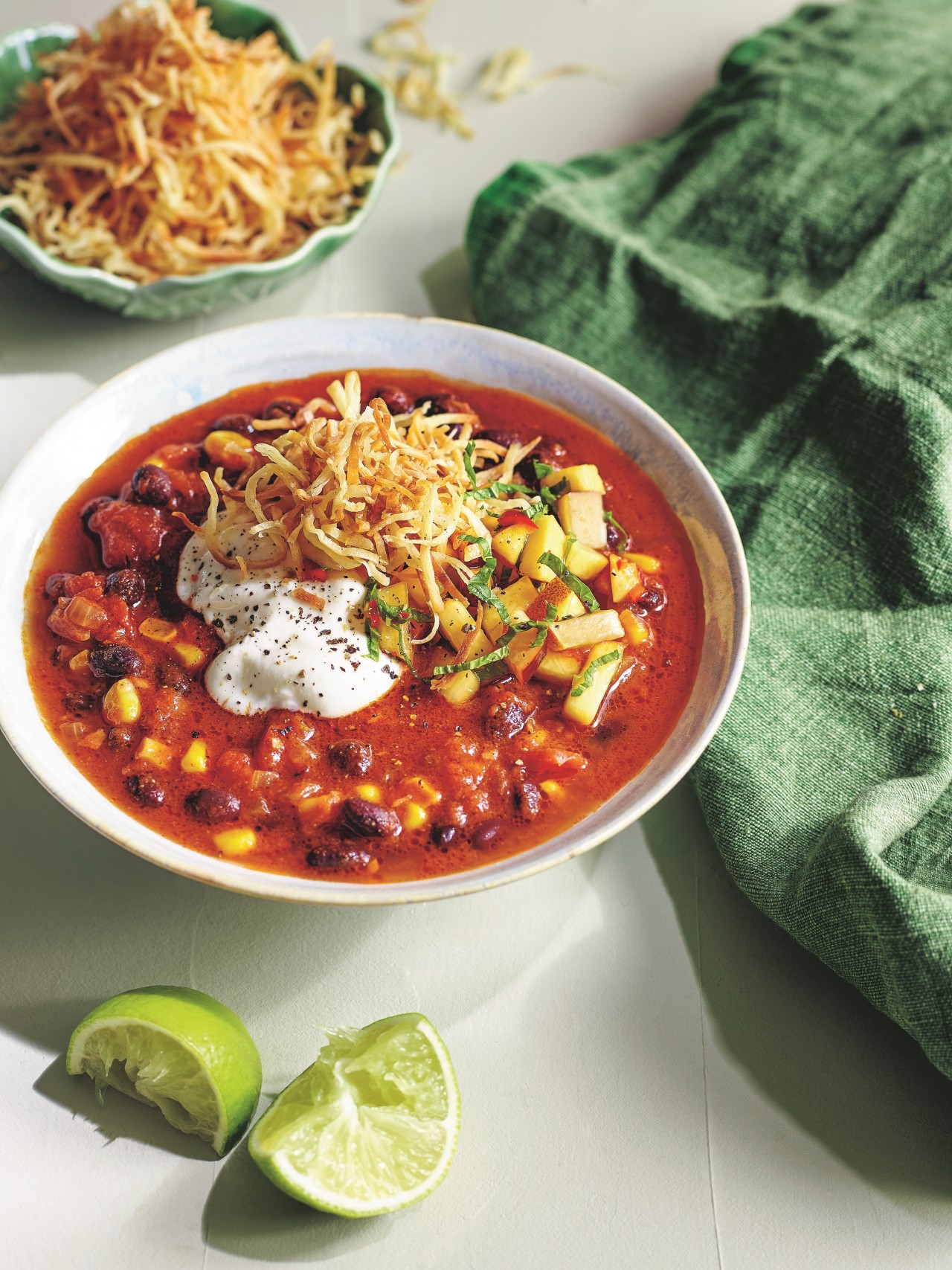 Bönchili med salsa | Marathon.se