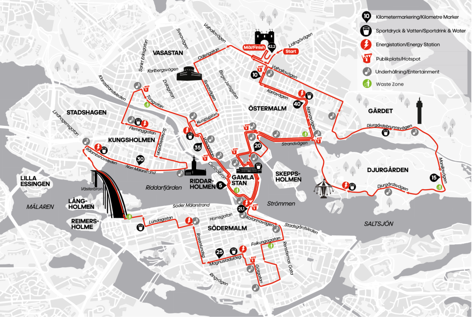 Så följer du adidas Stockholm Marathon | Marathon.se